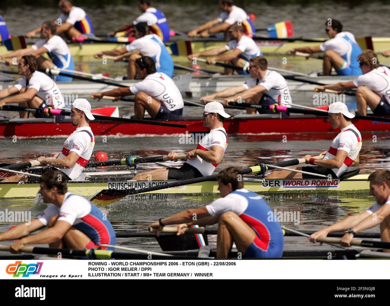 WORLD ROWING CHAMPIONSHIPS .ETON .GREAT BRITAIN ,22 AUG 2006 ...