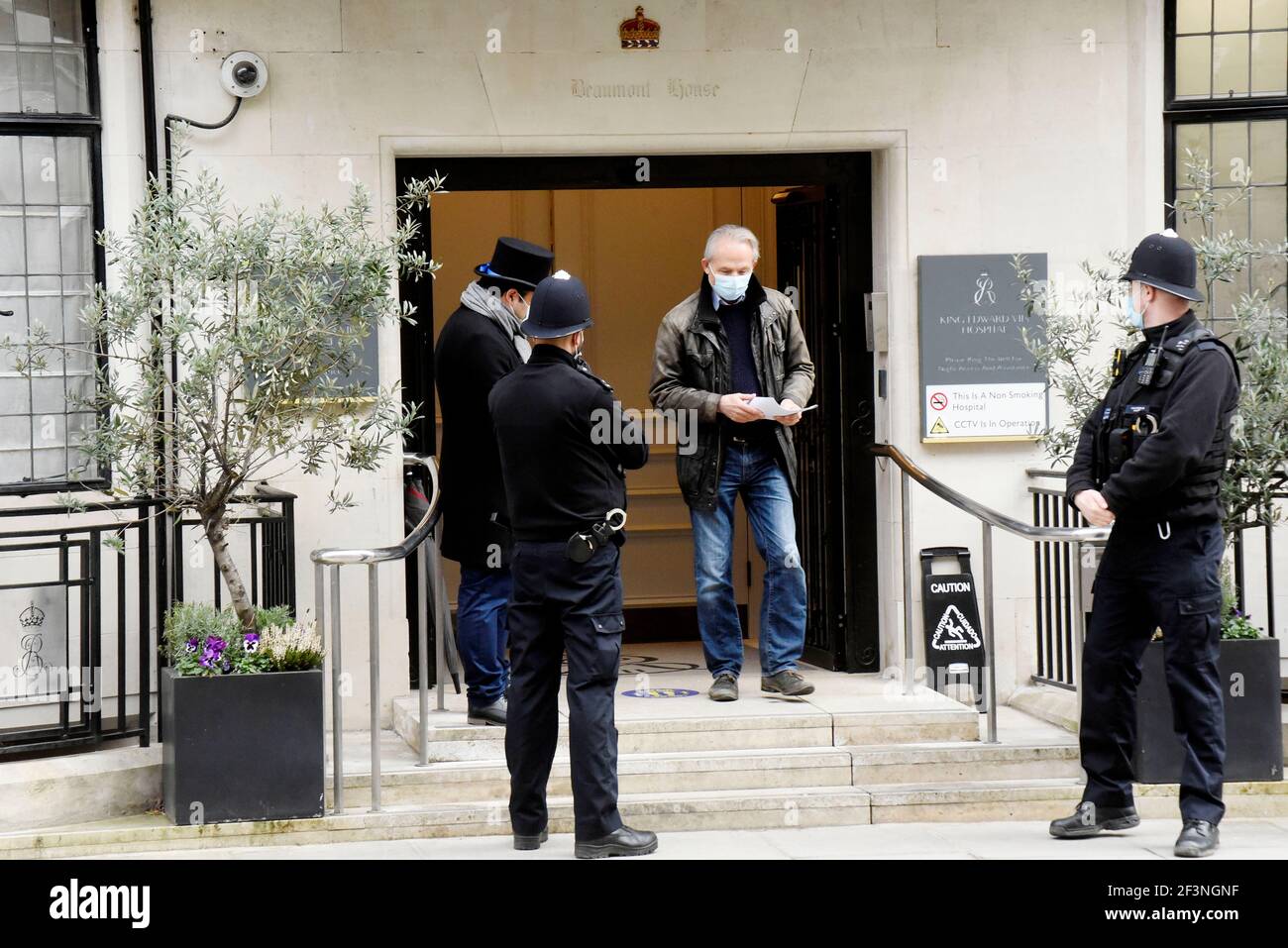 General View of The King Edward Hospital Where The British Royal Prince ...