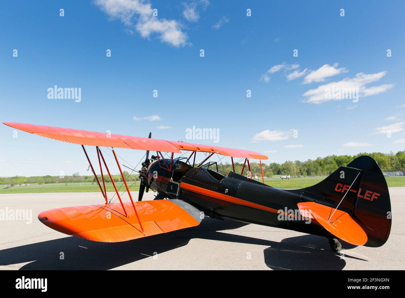 Canada,Ontario,Ottawa, Waco 1939 biplane Stock Photo - Alamy