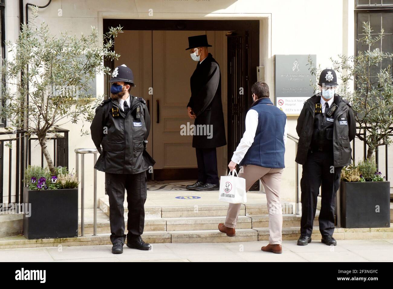 General View of The King Edward Hospital Where The British Royal Prince ...