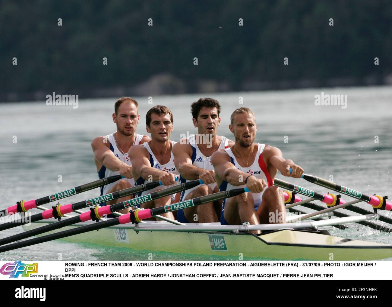 ROWING - FRENCH TEAM 2009 - WORLD CHAMPIONSHIPS POLAND PREPARATION ...