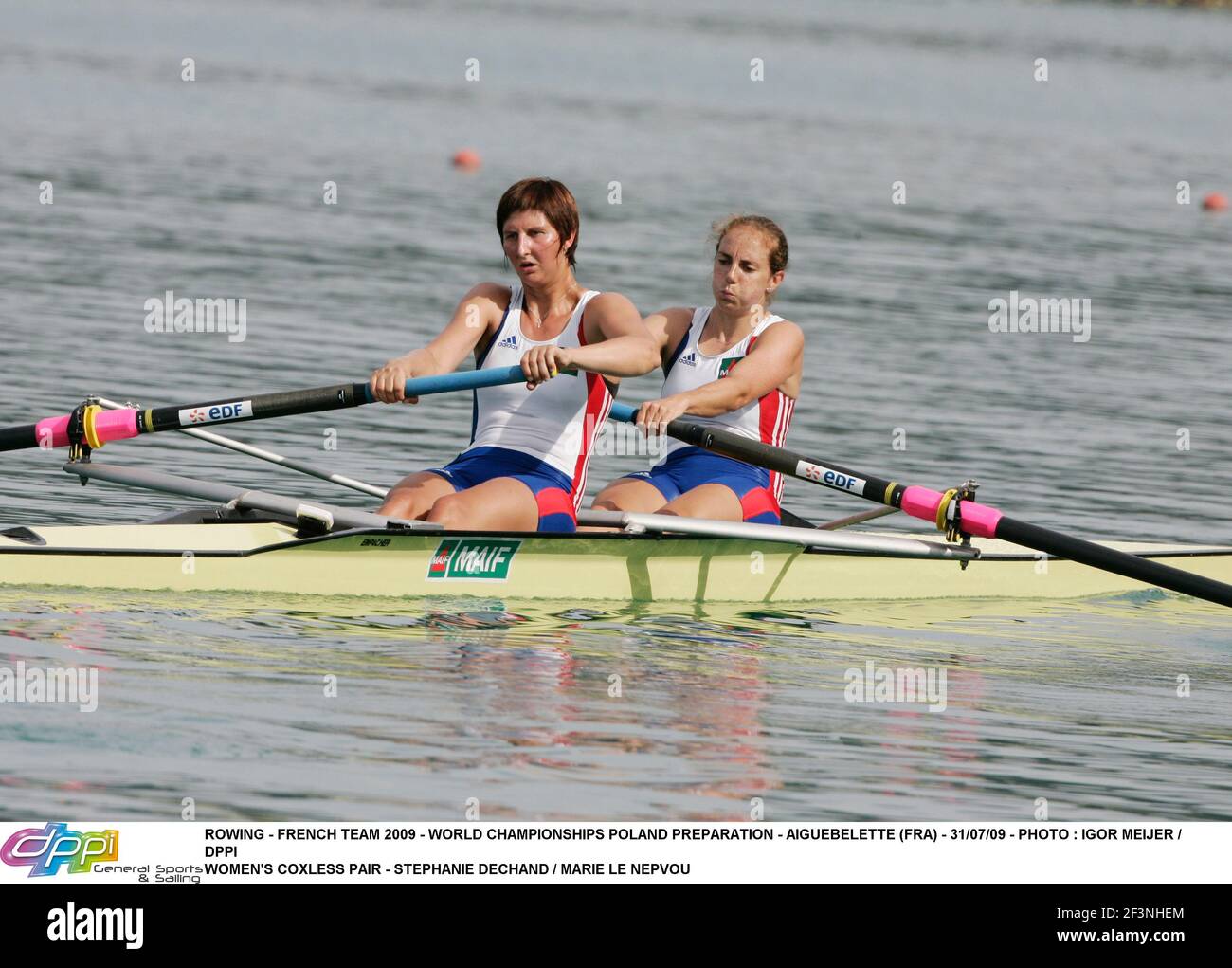 ROWING - FRENCH TEAM 2009 - WORLD CHAMPIONSHIPS POLAND PREPARATION ...