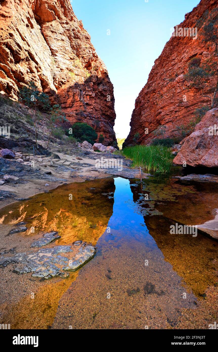 Australia, NT, McDonnell Range, Simpsons Gap Stock Photo - Alamy