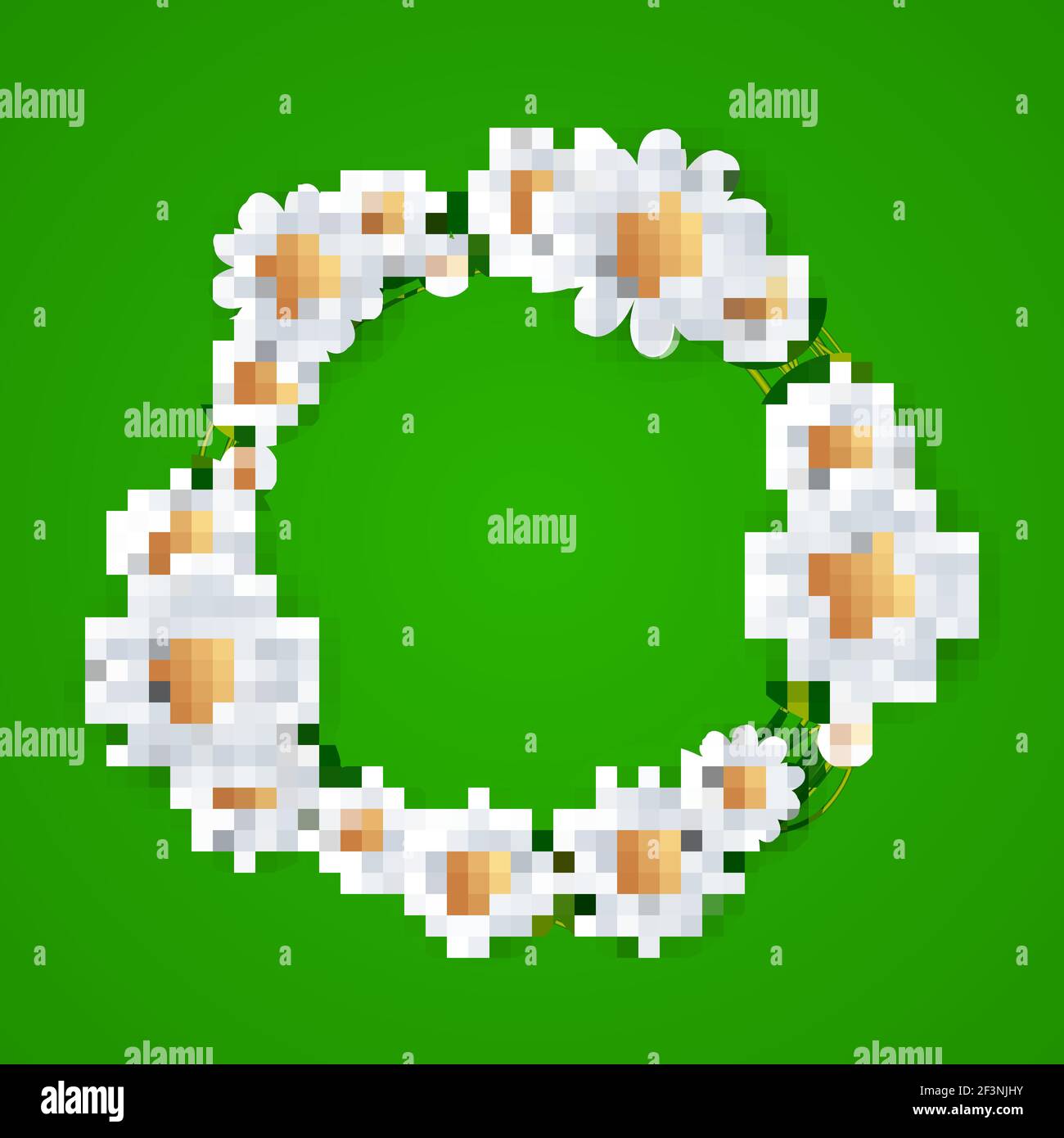 Meadow daisy on background Stock Vector Images - Alamy