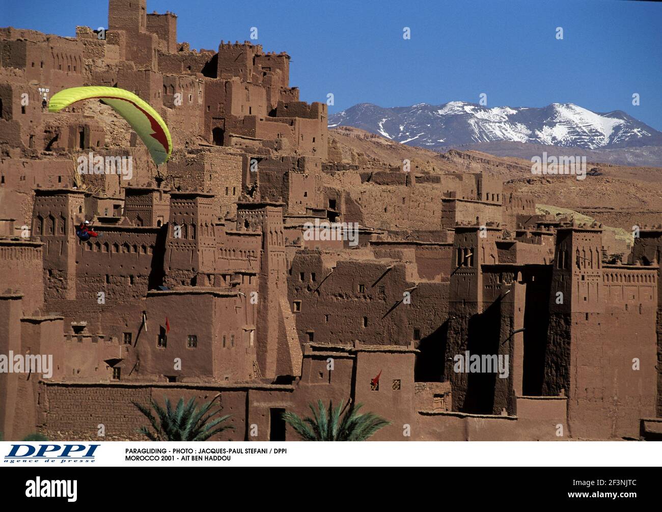 PARAGLIDING - PHOTO : JACQUES PAUL-STEFANI / DPPI MOROCCO 2001 - AIT ...