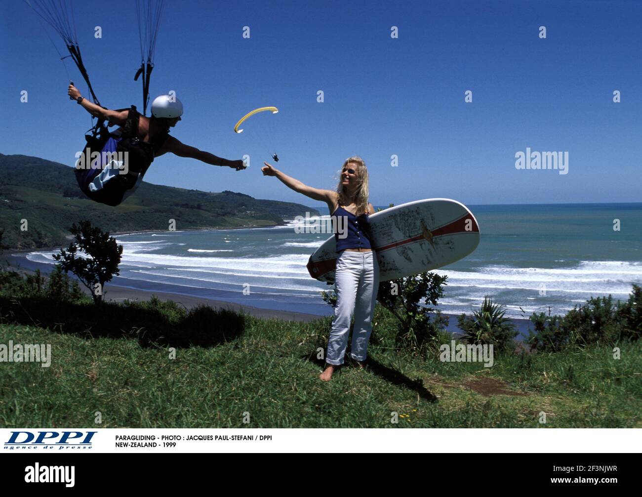PARAGLIDING - PHOTO : JACQUES PAUL-STEFANI / DPPI NEW-ZEALAND - 1999 ...