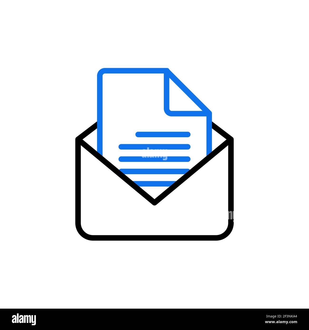 Message outline icon. Office sign. Graph symbol for your web site ...