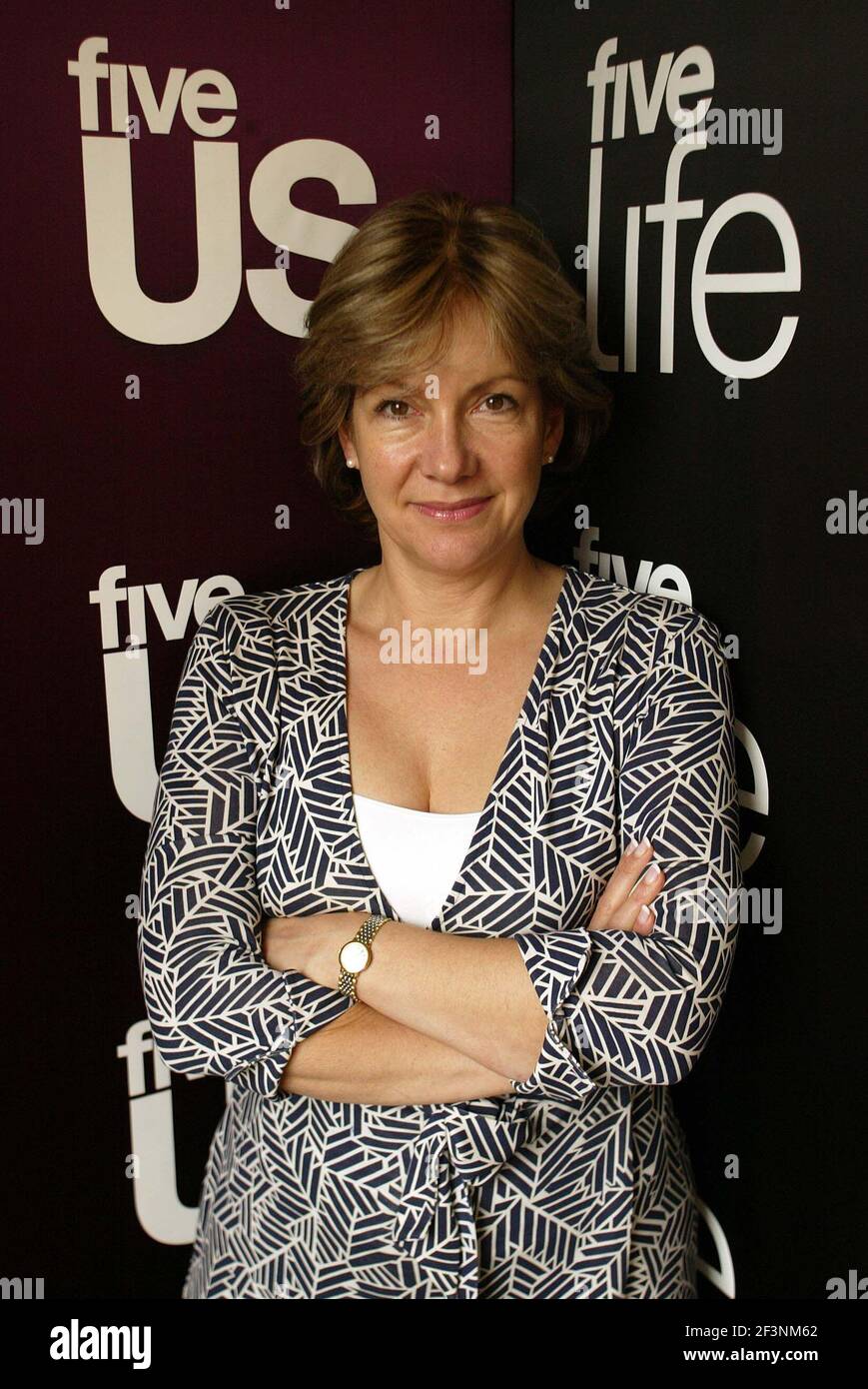 Jane Lighting..... Channel 5 pic David Sandison 10/10/2006 Stock Photo ...