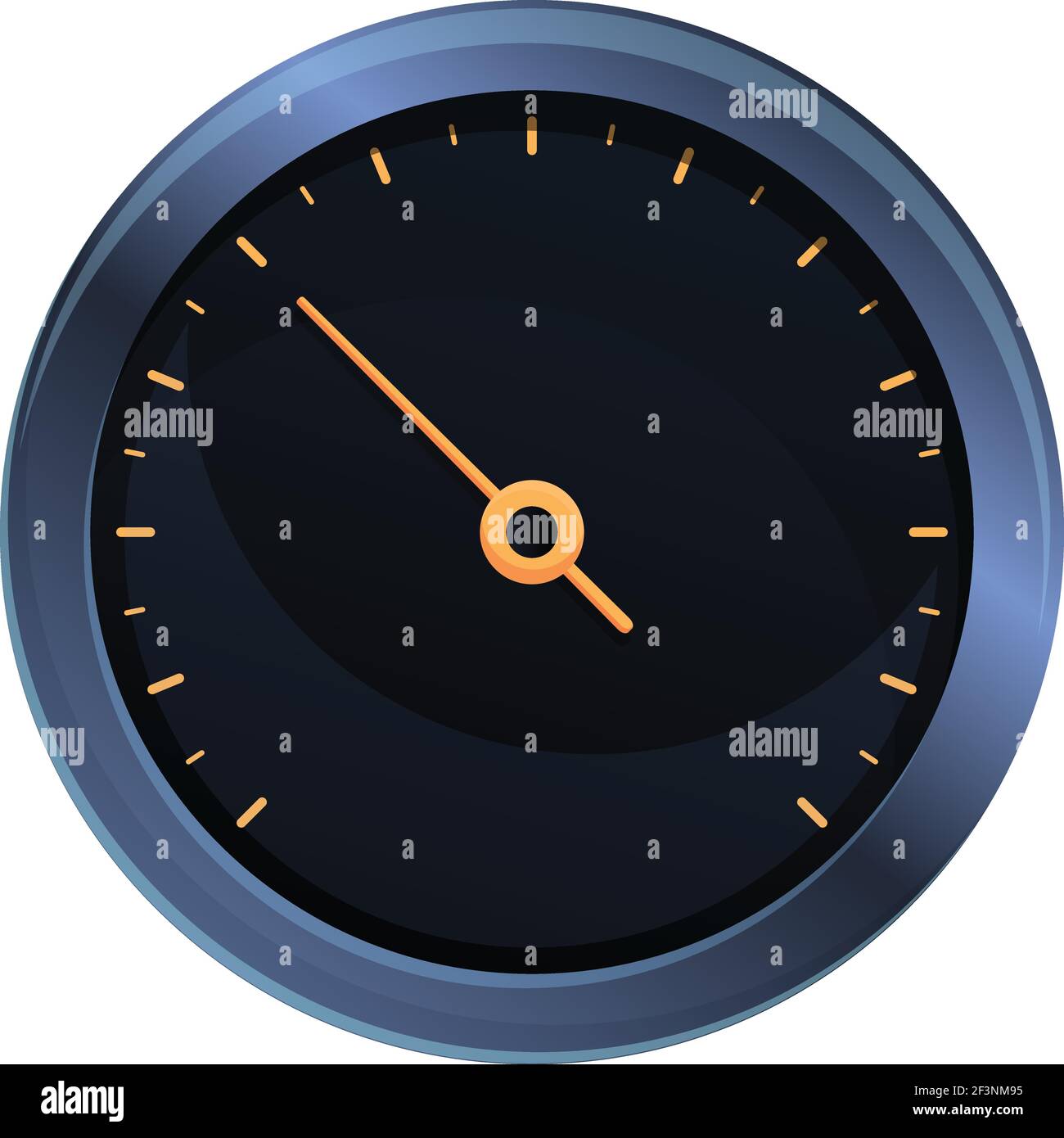 Car speedometer icon. Cartoon of Car speedometer vector icon for web ...