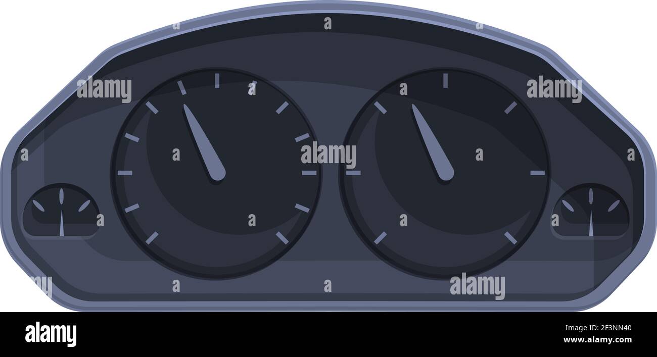 Car classic dashboard icon. Cartoon of Car classic dashboard vector ...