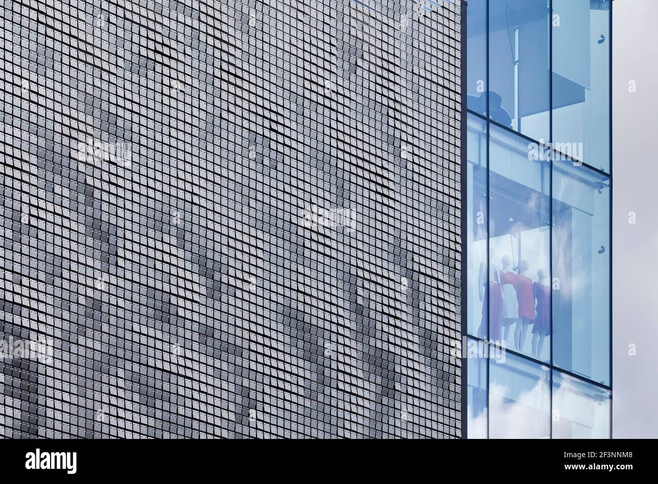 Debenhams, Oxford Street, London. New facade by Ned Kahn in conjunction ...