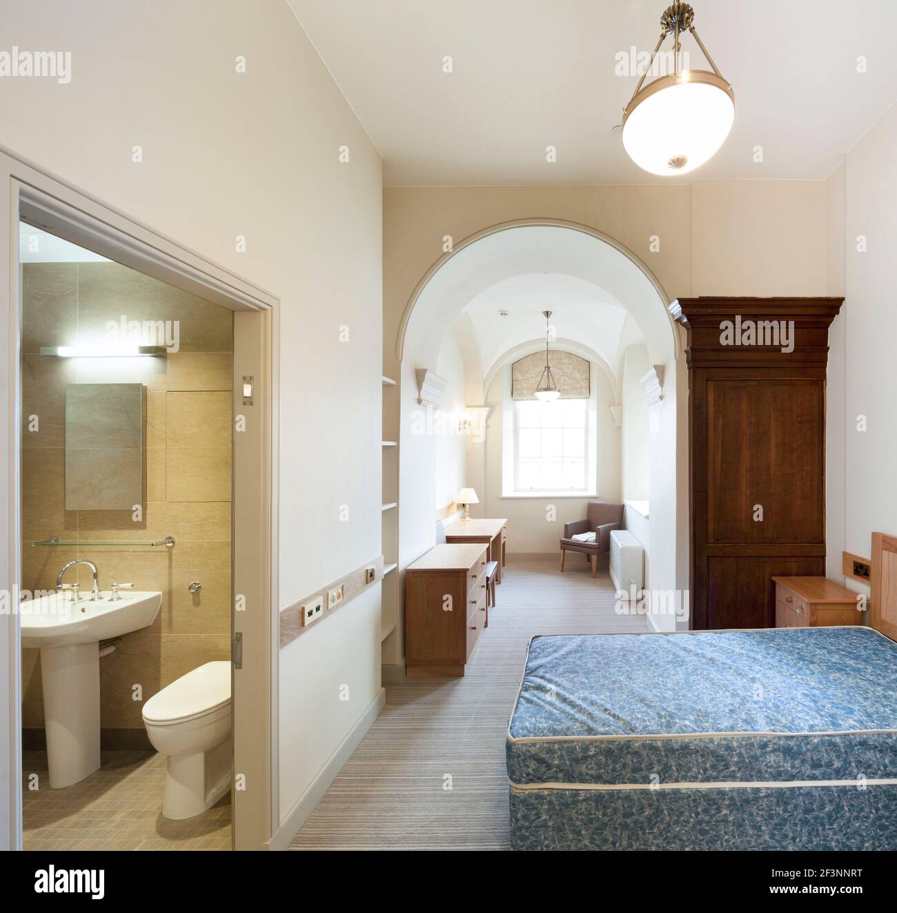 Royal Hospital Chelsea, Long Ward refurbishment Stock Photo - Alamy