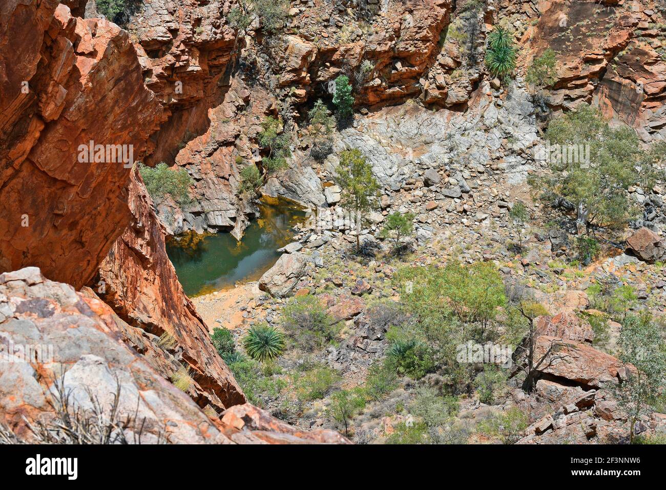 Australia, NT, Serpentine Gorge in West McDonnell Range national park ...