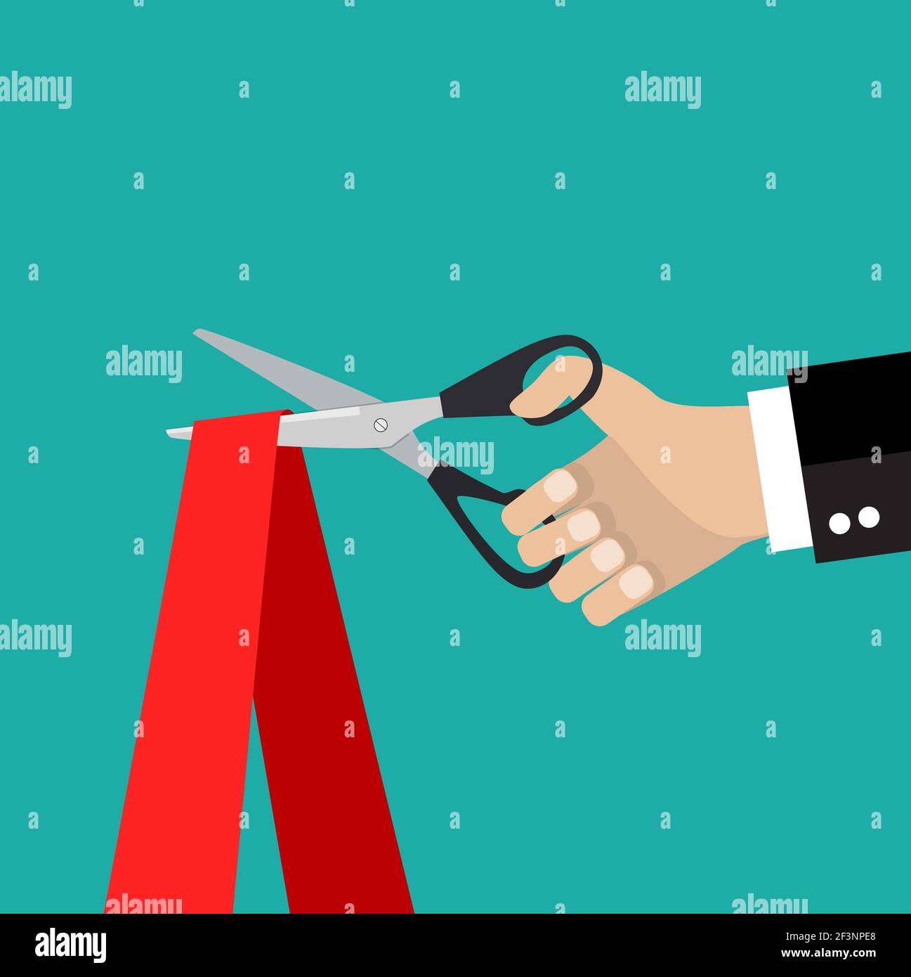 Human hand holding a pair of scissors Stock Vector Image & Art - Alamy