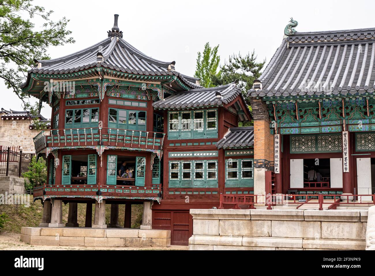 Two Story Pavilion High Resolution Stock Photography and Images - Alamy