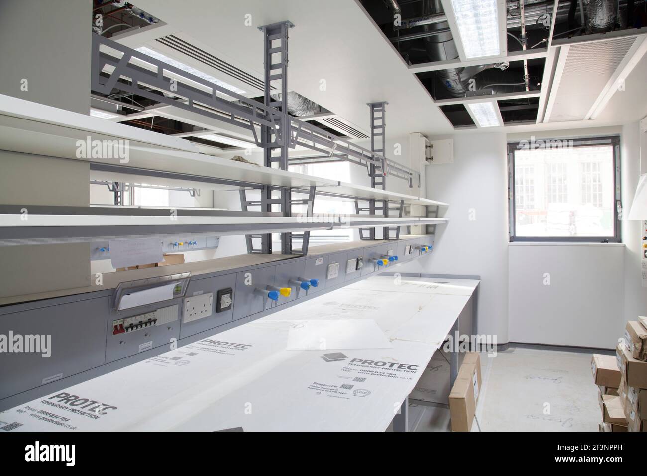 Construction work in Progress December 2013 at the £54 million Life ...