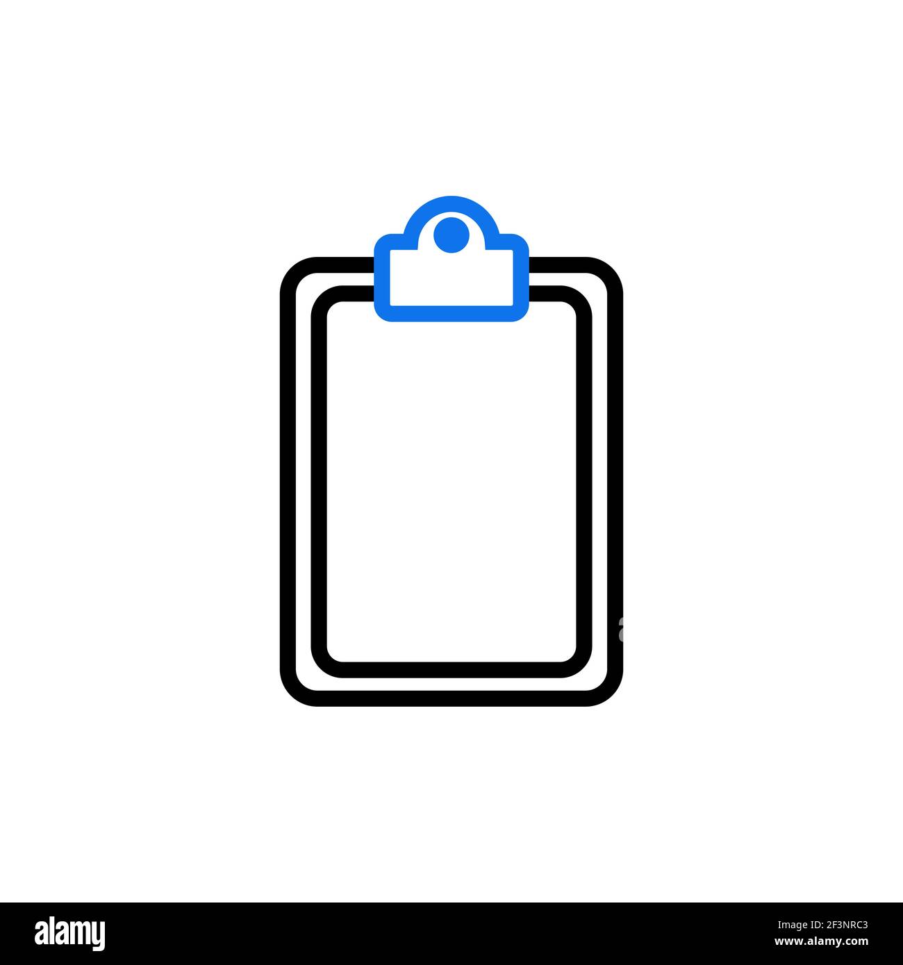 Clipboard outline icon. Workspace sign. Graph symbol for your web site ...