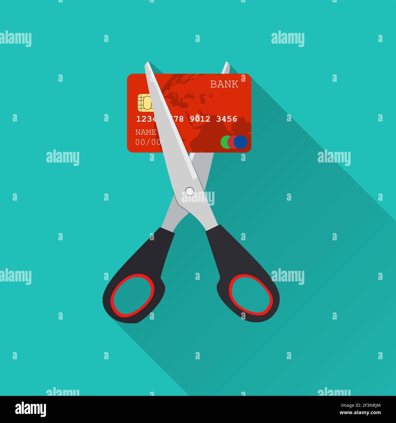 Money credit crunch Stock Vector Images - Alamy
