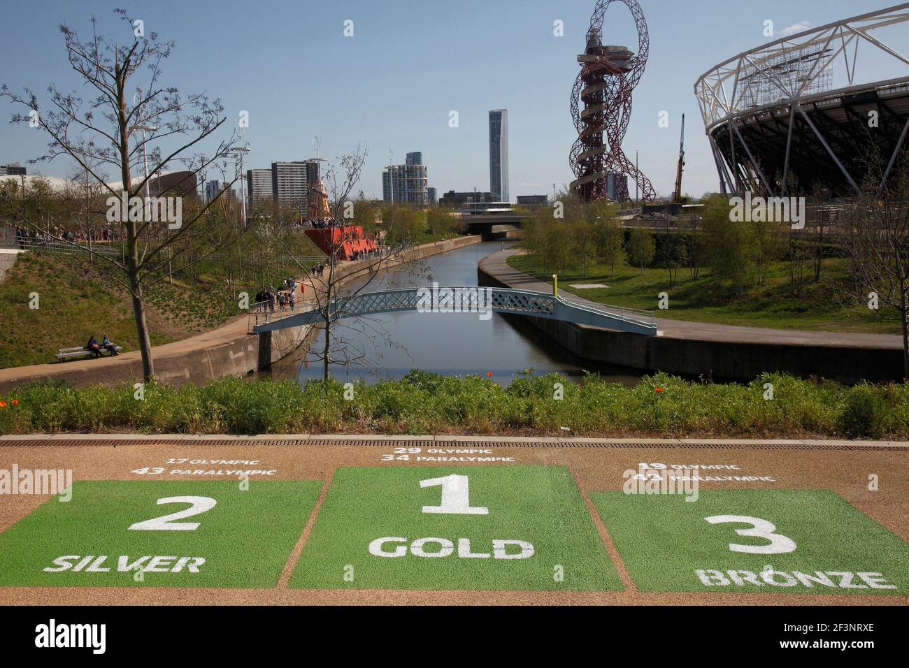 Gold Silver Bronze. Britain's Olympic medal tally 2012 Stock Photo - Alamy