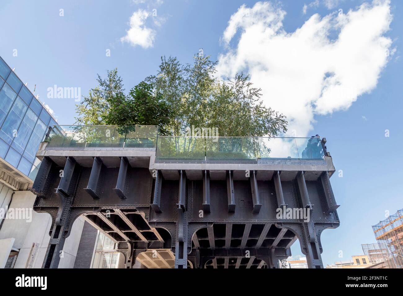 The southern end of Manhattan's High Line, designed by Diller Scofidio ...