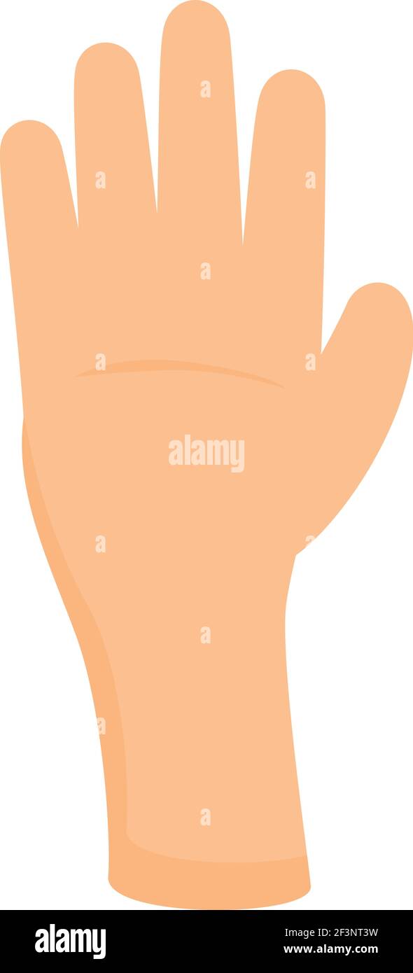 Hand touch icon. Cartoon of hand touch vector icon for web design ...