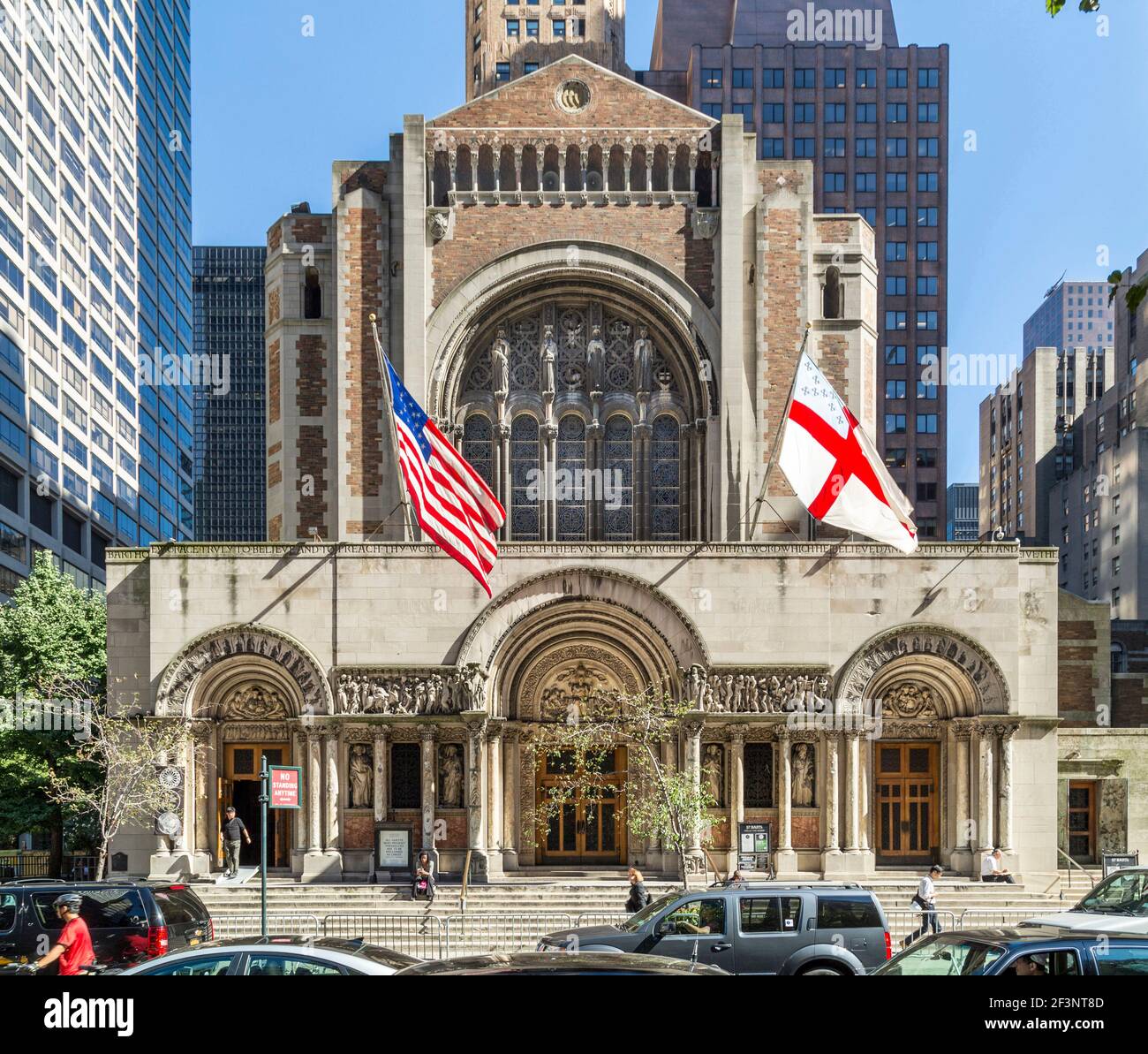 The Romanesque and Byzantine St. Bartholomew's Episcopal Church (1916 ...