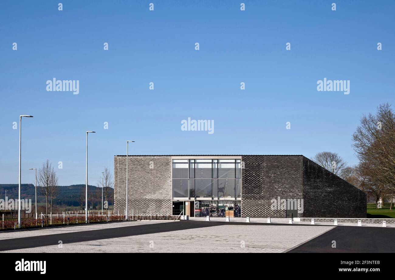 Battle of Bannockburn Visitors Centre, Stirling. The exterior of the ...