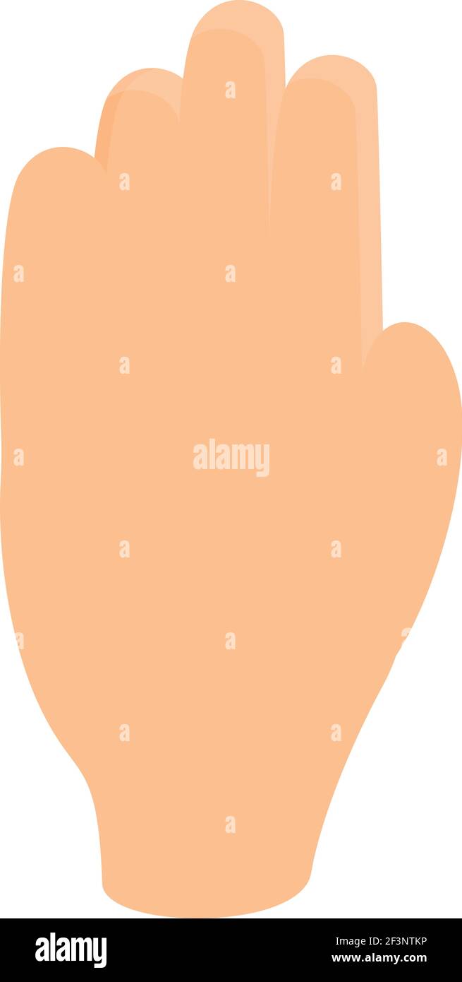 Touching sense icon. Cartoon of touching sense vector icon for web ...