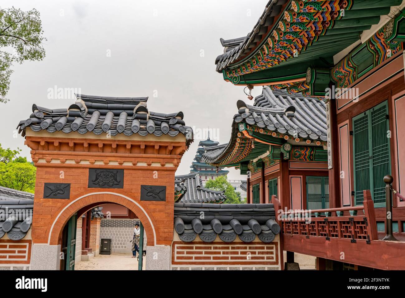 Seoul, South Korea. 31th May, 2017. Secondary buildings of ...