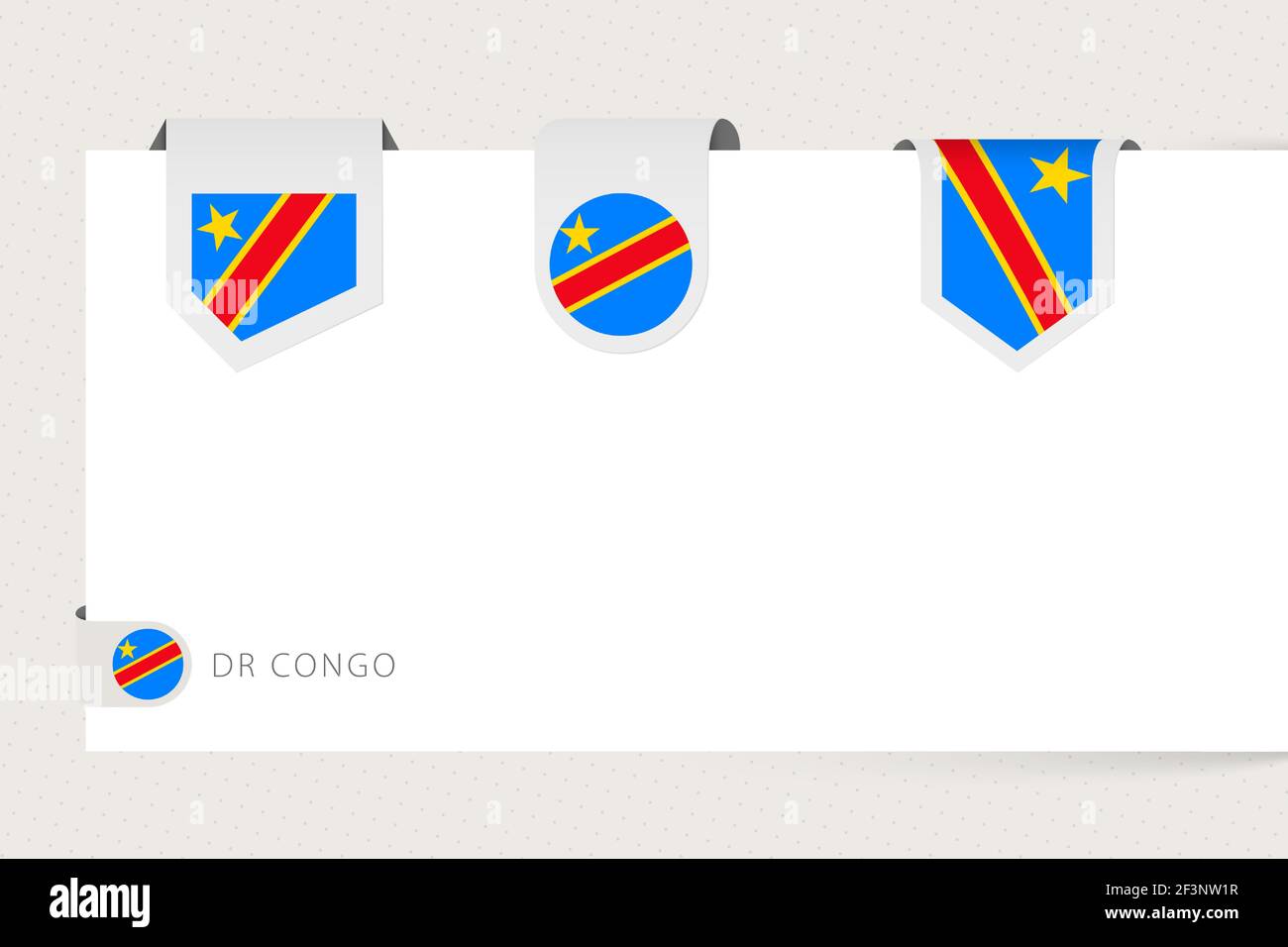 Flag of the drc in hi-res stock photography and images - Alamy