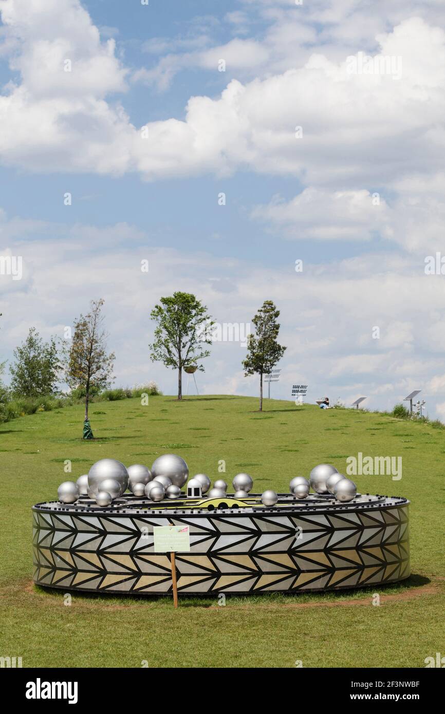 'Force Field Arcadia 2014' artwork by Tod Hanson on display in the ...