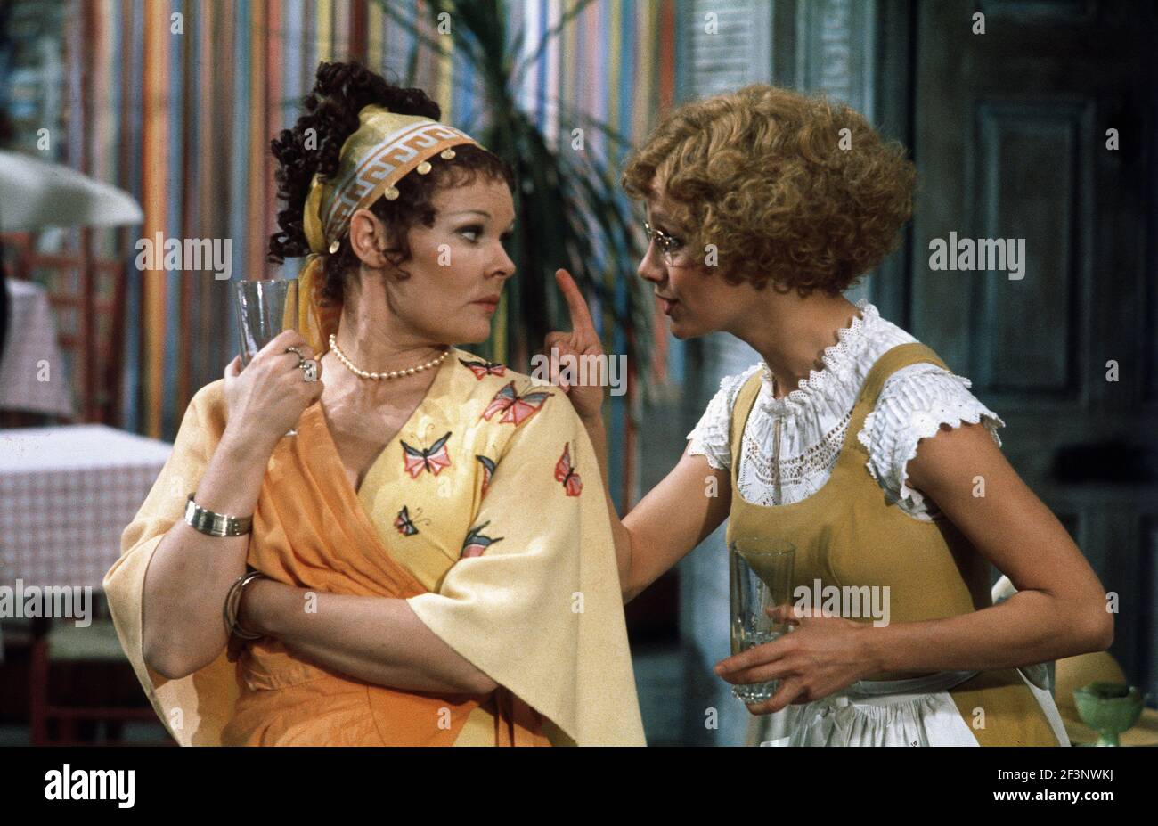 The RSC cast in action during the ATV TELEVISION NETWORK production of ...