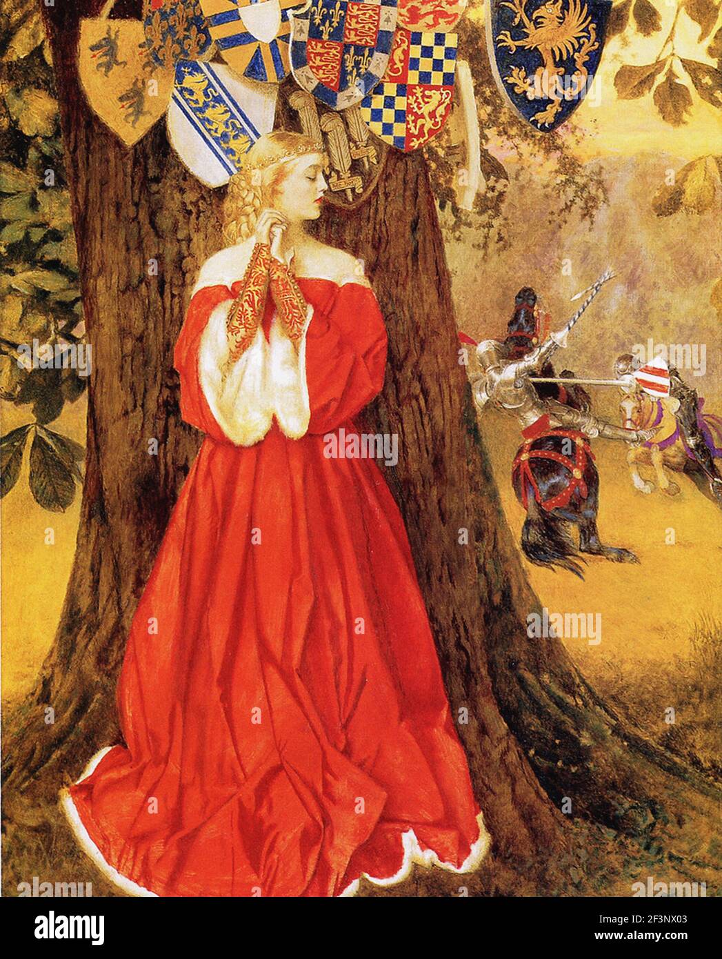 Frank Cadogan Cowper vintage art Stock Photo - Alamy