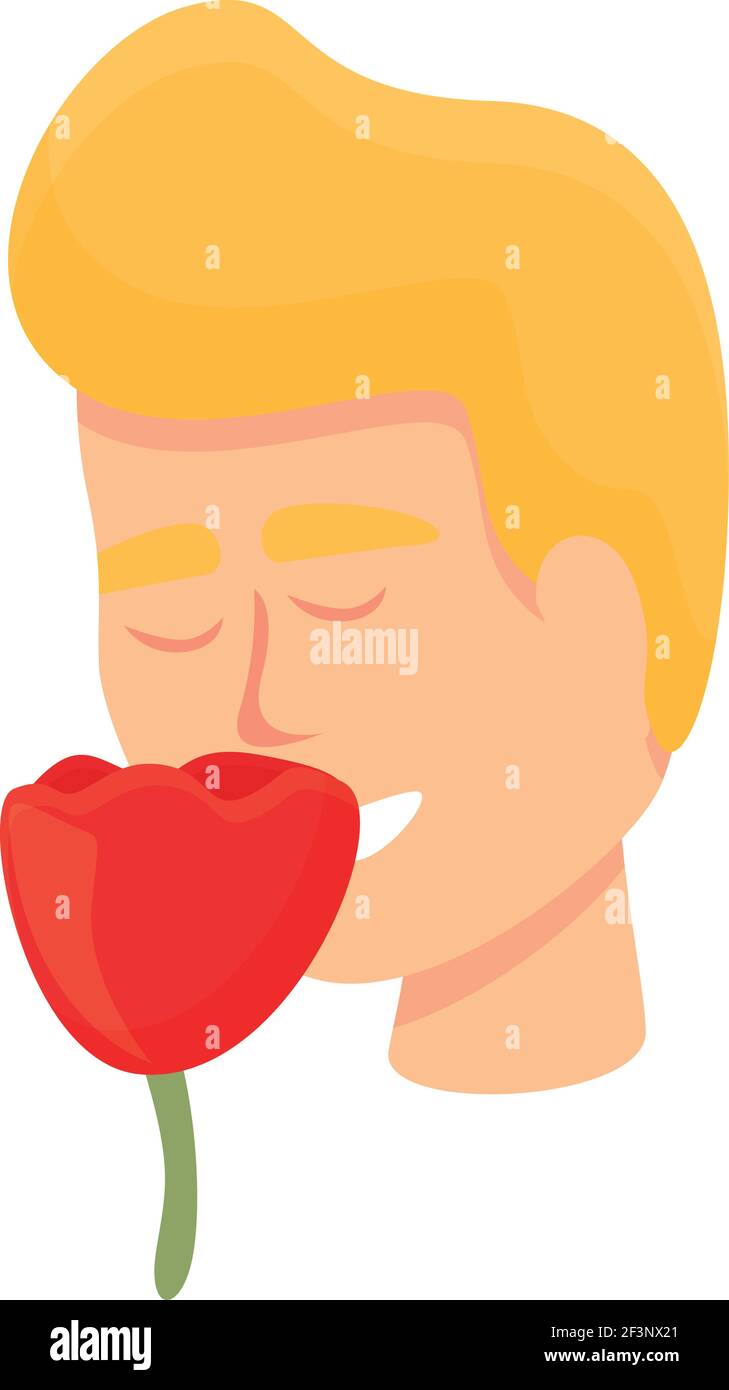 Smelling sense icon. Cartoon of smelling sense vector icon for web ...