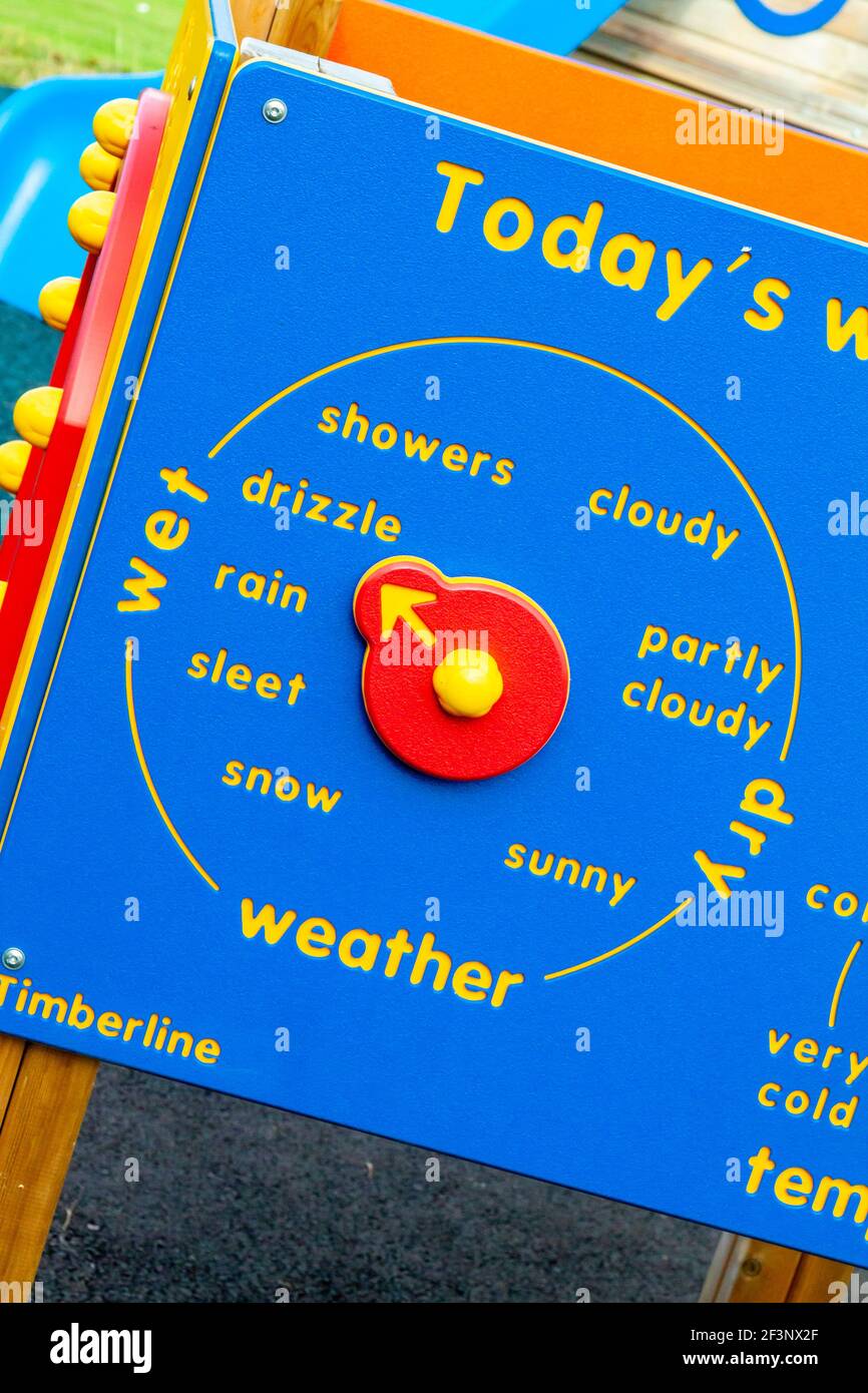 Primary school educational aid used to teach infant children about the ...