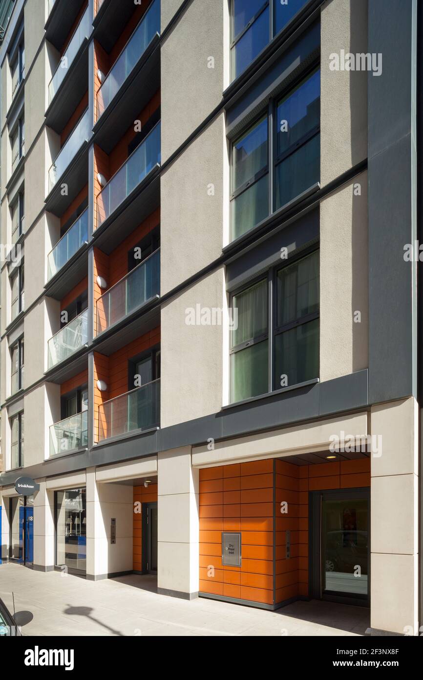 Howick Place, Social housing in London Stock Photo - Alamy