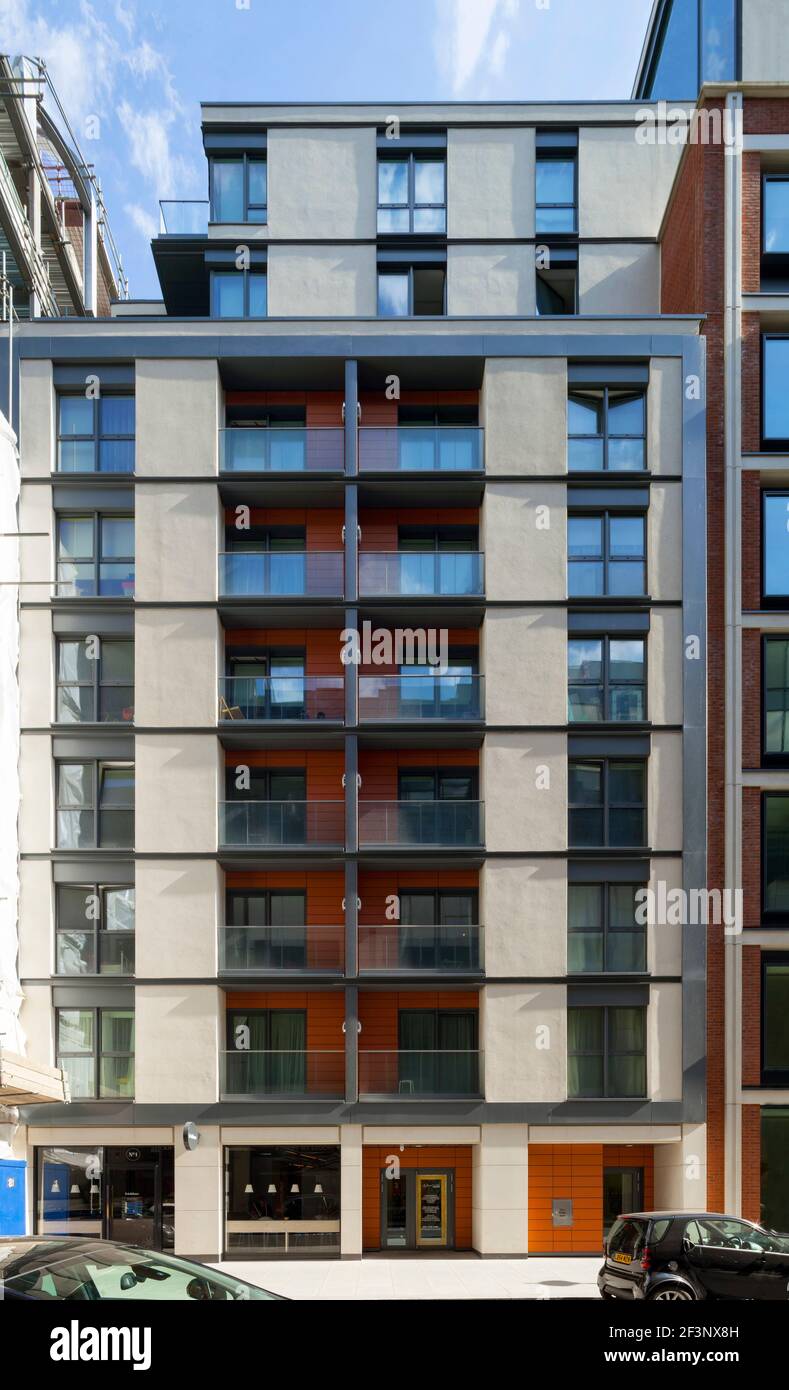 Howick Place, Social housing in London Stock Photo - Alamy
