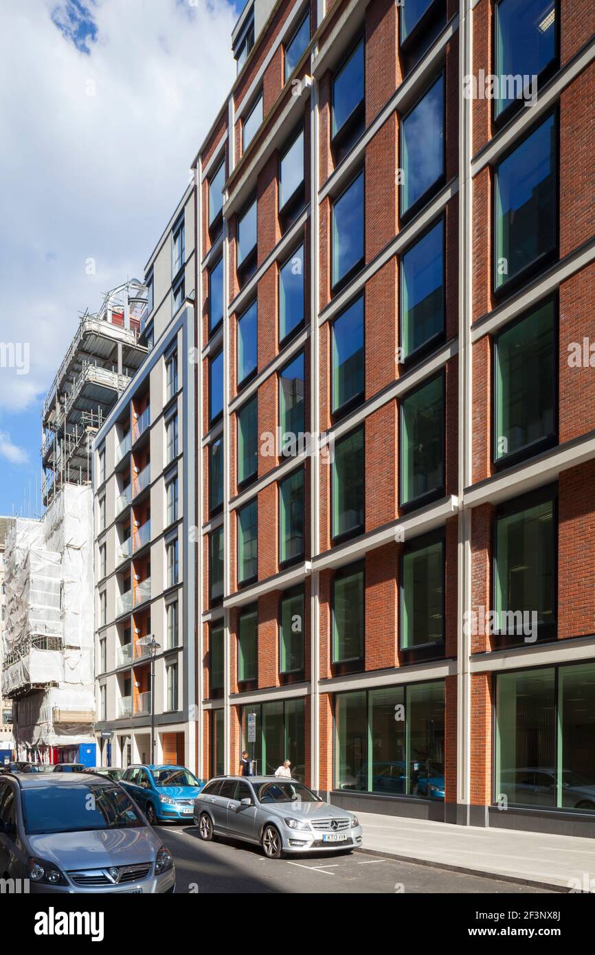 Howick Place, Social housing in London Stock Photo - Alamy