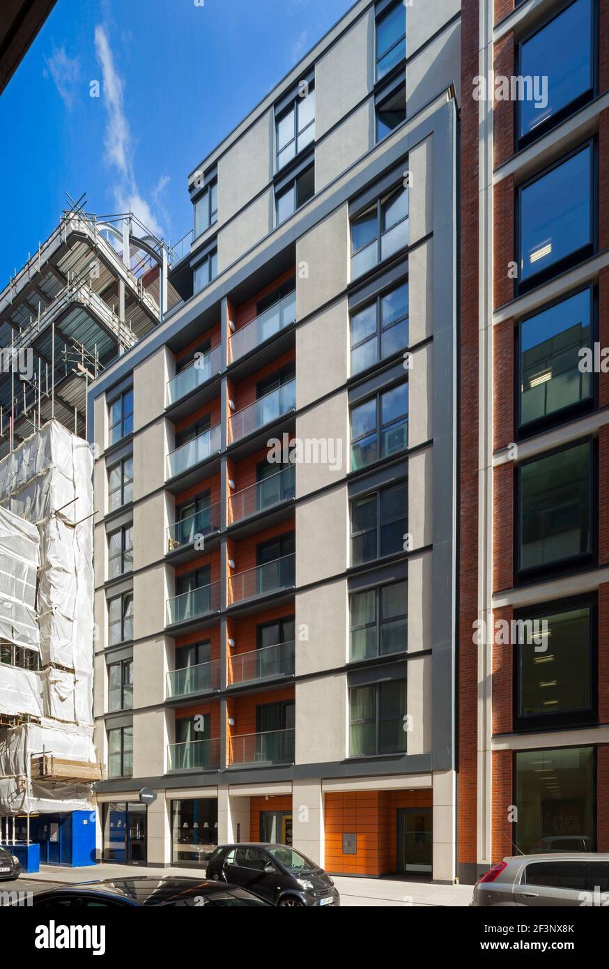 Howick Place, Social housing in London Stock Photo - Alamy