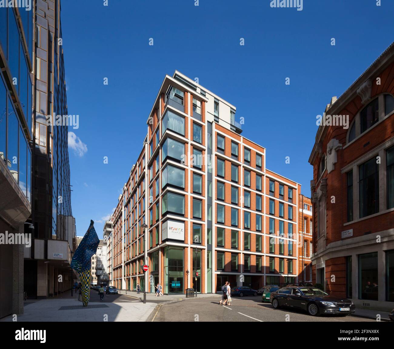 Howick Place, Social housing in London Stock Photo - Alamy