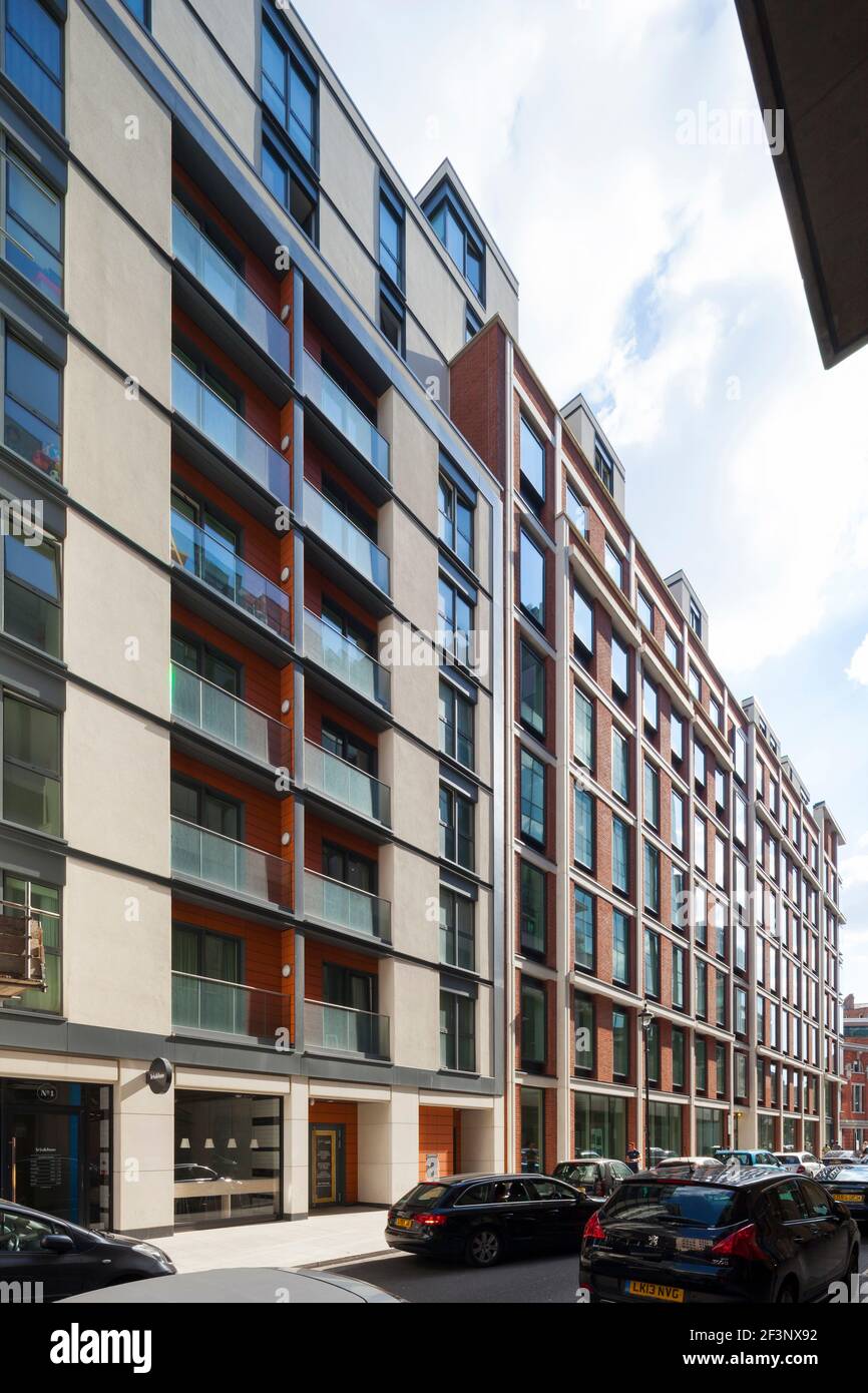 Howick Place, Social housing in London Stock Photo - Alamy