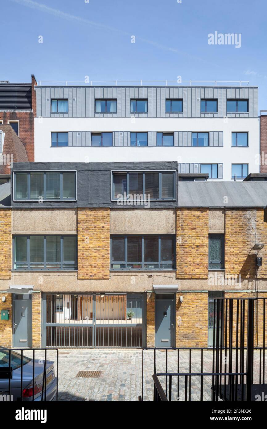 Durweston Mews, 3 mews houses and 2 apartments of social housing Stock ...