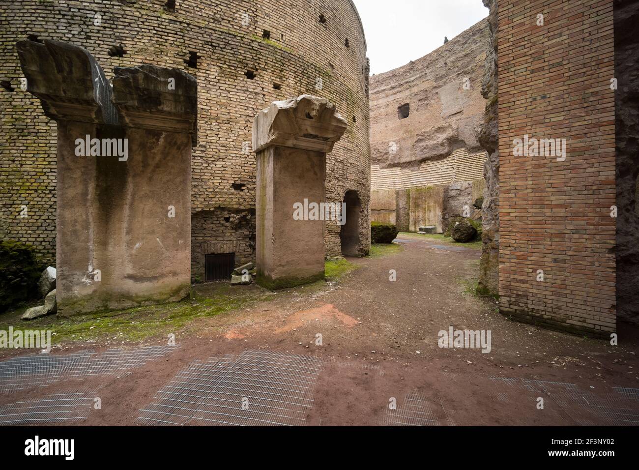 Rome. Italy. Mausoleum of Augustus (Mausoleo di Augusto), built by the ...