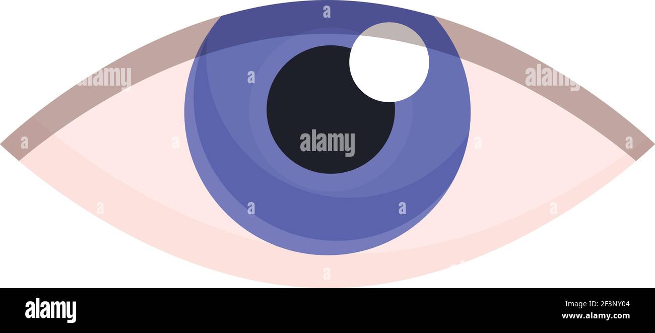Eye organ sense icon. Cartoon of eye organ sense vector icon for web ...