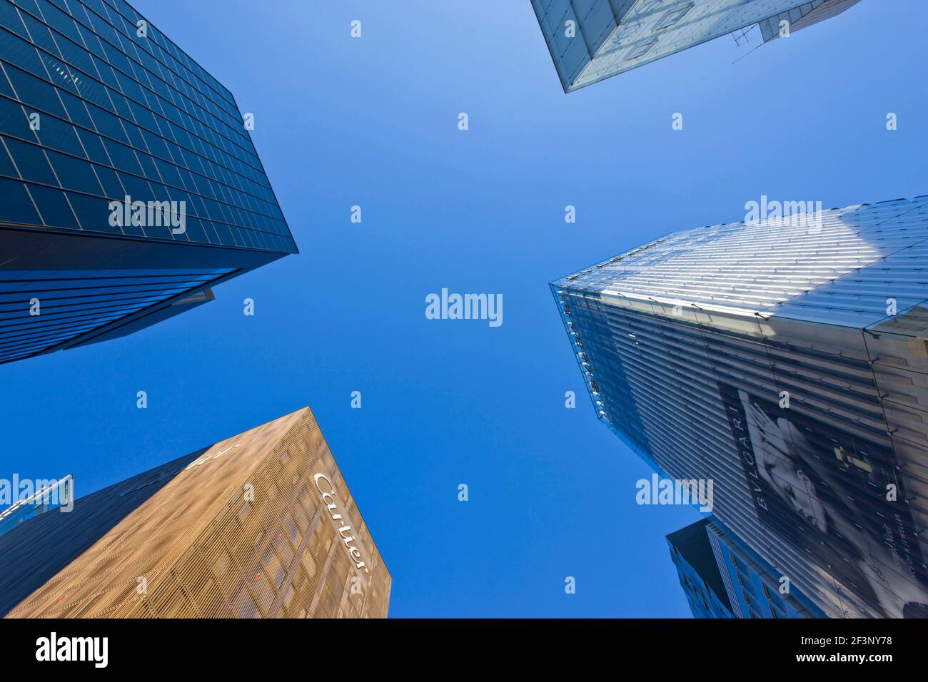 Looking up low angle view directly below hi-res stock photography and ...