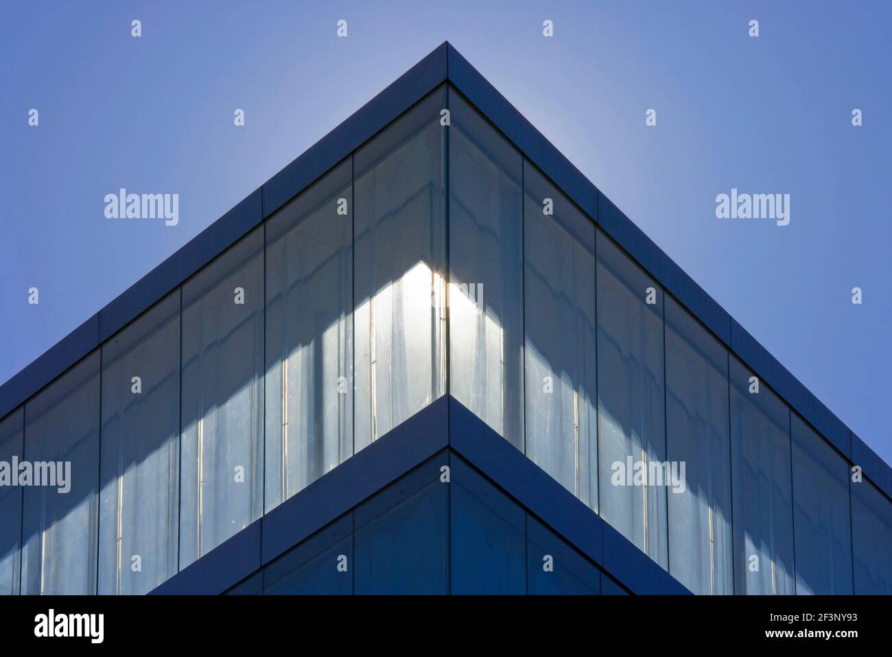 The sleek architecture of the Christian Dior Building is accentuated by ...