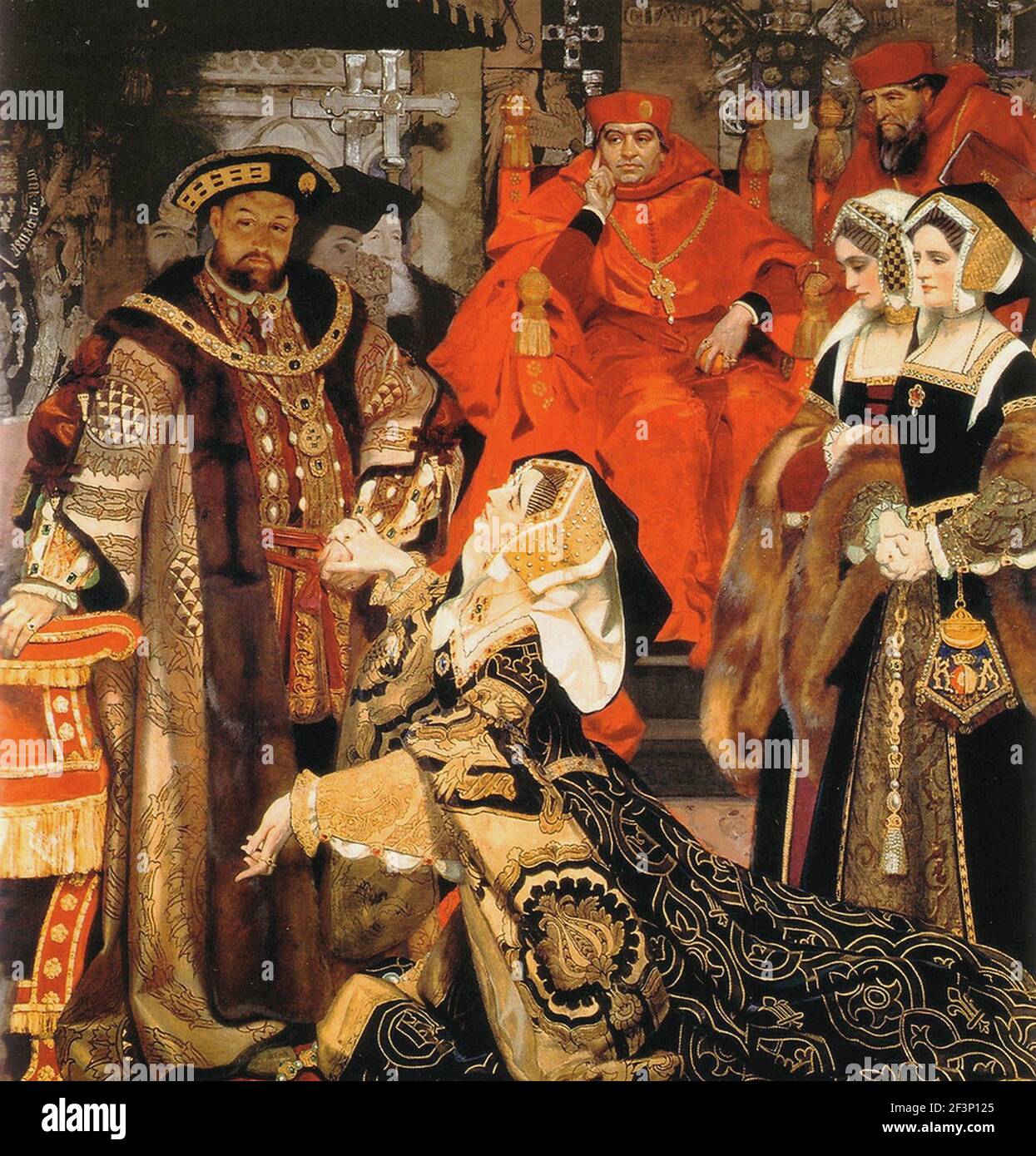 Frank Cadogan Cowper vintage art Stock Photo - Alamy