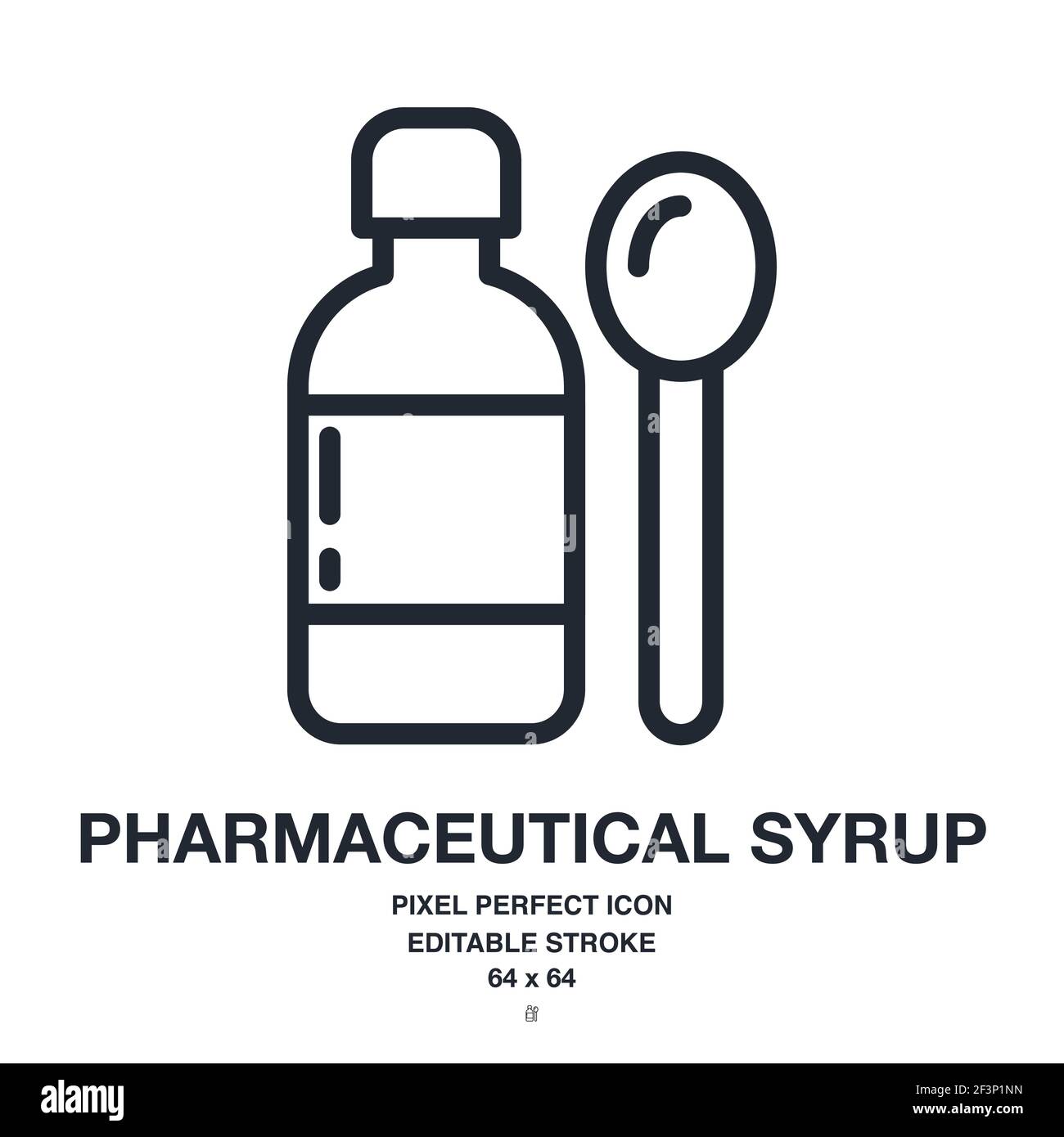 icon, vector, illustration, editable, stroke, pixel, perfect, pictogram ...