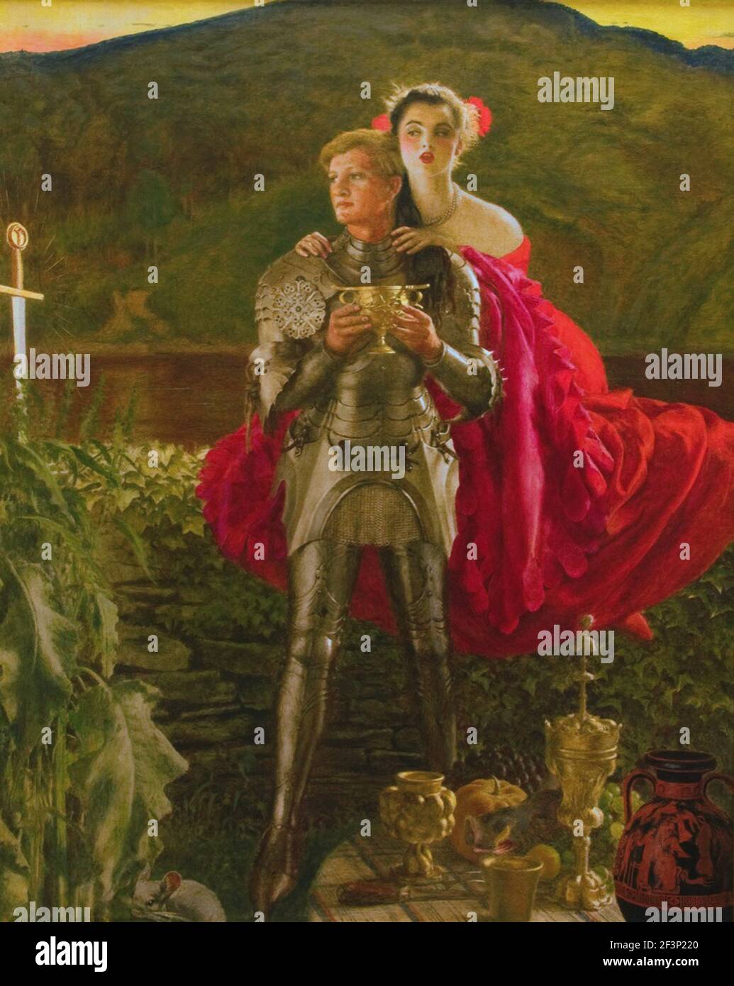 Frank Cadogan Cowper vintage art Stock Photo - Alamy