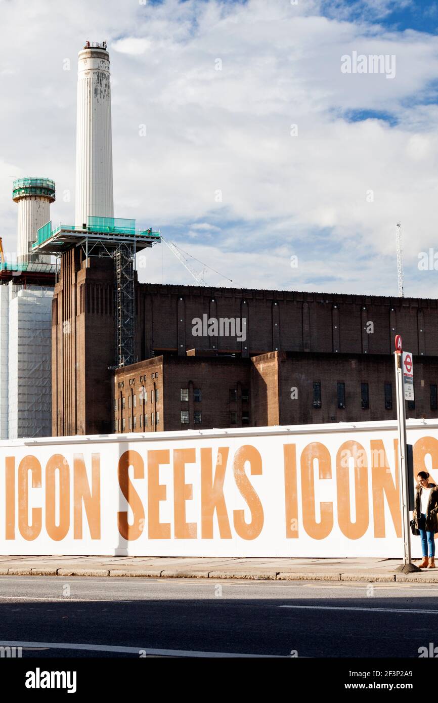 Battersea Power Station redevelopment at the start of Phase 3 ...